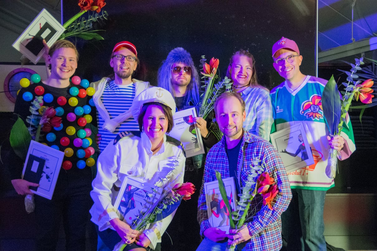 Palautetta pukinkonttiin – kollegasi kiittää