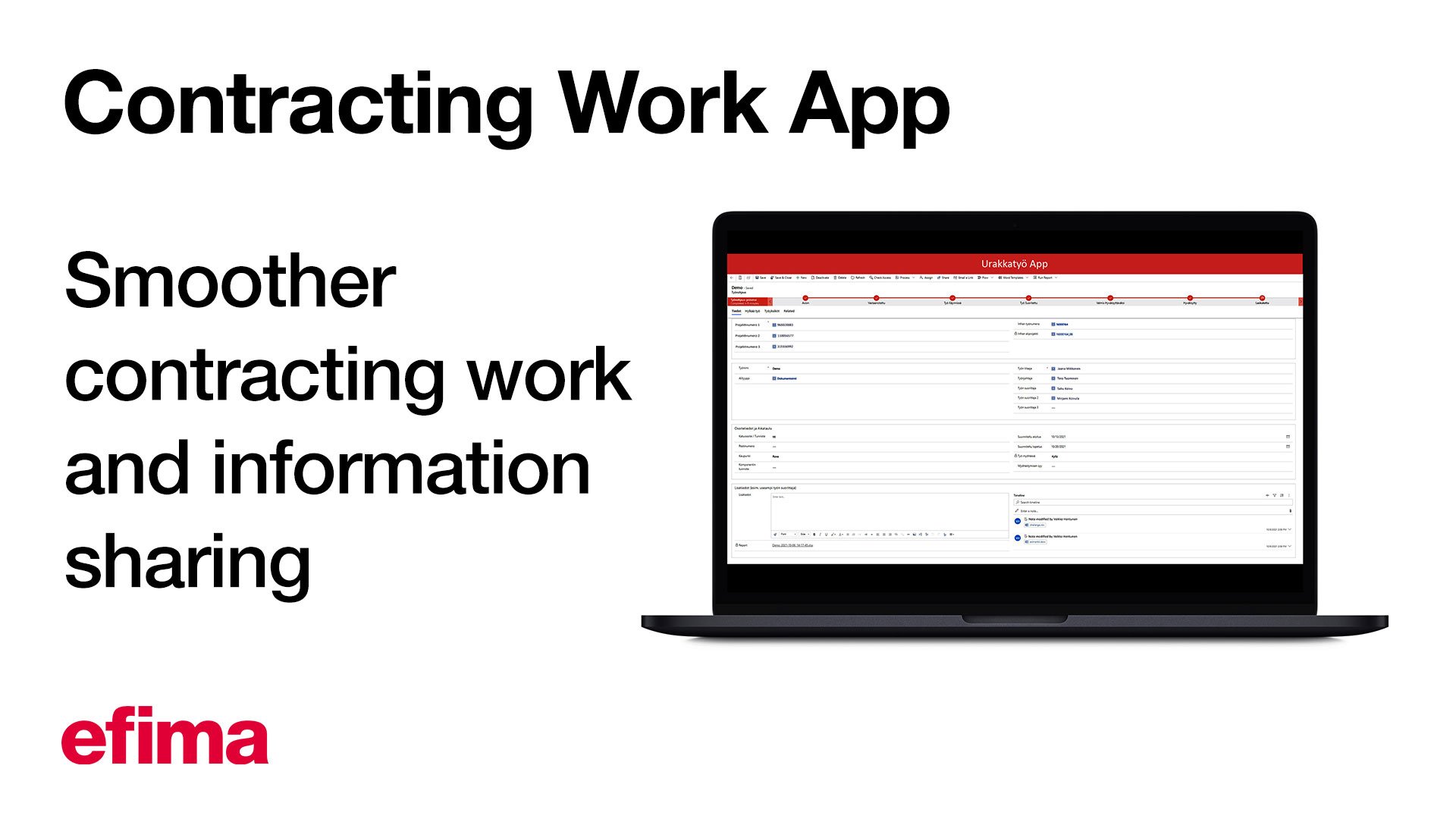 Contracting Work App – smoother work management with Power Apps